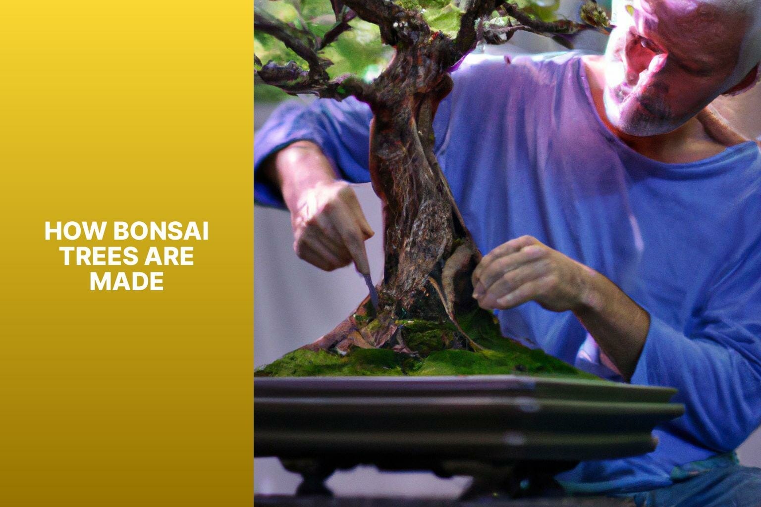 How Bonsai Trees Are Made - A Step-by-Step Guide